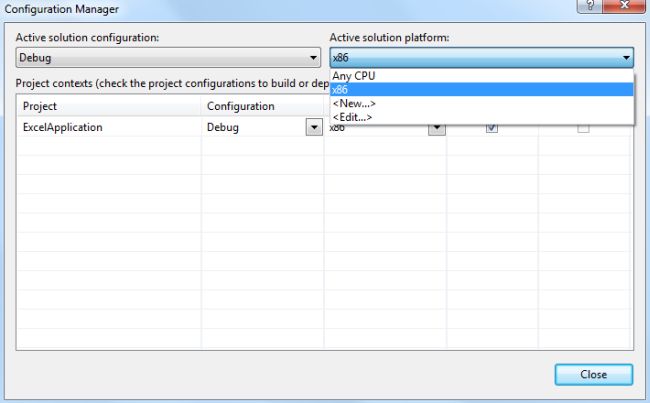 Connectivity of Excel 2013 to ASP.Net Web Application